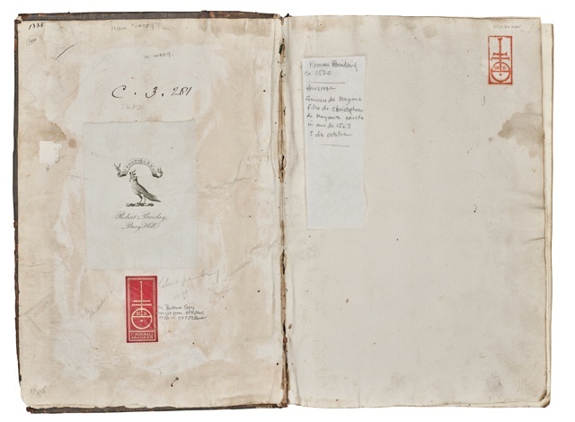 Firmicus Maternus, Mathesis, Venice, Aldo, 1499, blind tooled brown ...